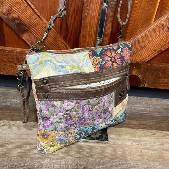 Myra Bag | Bags | Myra Bag Crossbody Pink Purse Upcycled Canvas Nwt ...
